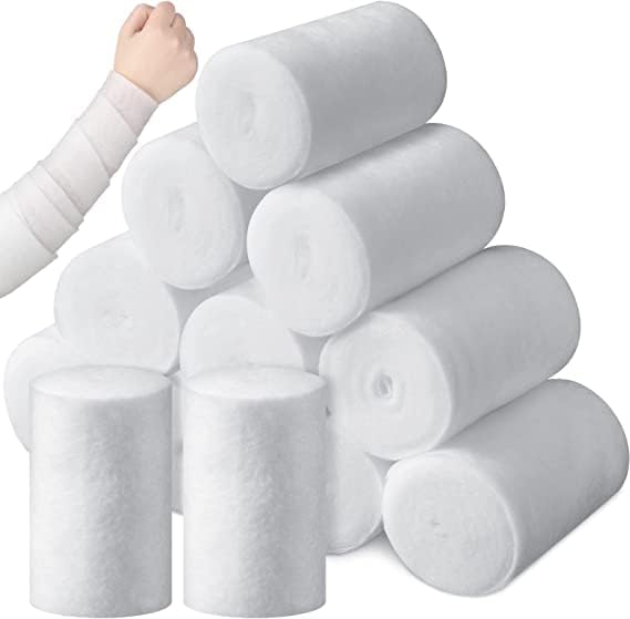 Buy Ndola Orthopedic Cotton Cast Padding (Pack of 12) SOFT ROLL (10 x 3 ...