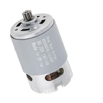 RS550DC Electronic Starter 9 Teeth 25V 19500 RPM Single Speed DC Motors ...