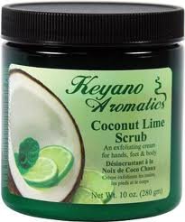 Amazon.com : Keyano Aromatics Coconut Lime Scrub 10 oz : Body Scrubs ...