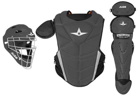 Amazon.com : All-Star Fastpitch Advanced Series Graphite Medium Catcher ...