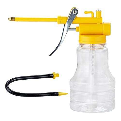 Oil Can Transparent High Pressure Oiler Lubrication Oil Can Bottle ...