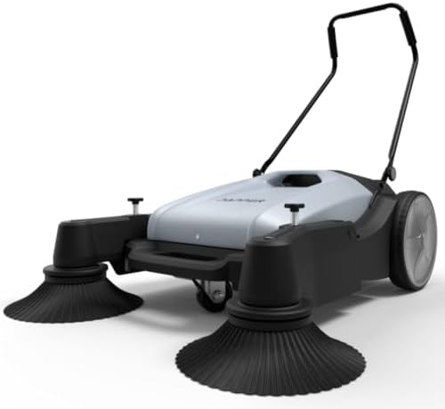 Amazon.com - Dapper Supply Walk-Behind Outdoor Hand Push Sweeper - 10.5 ...