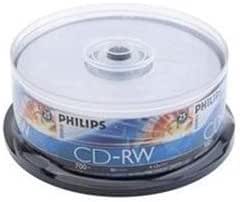 Amazon.com: PHILIPS 300 CD-RW 4X-12X 80Min/700MB Logo on Top : Electronics