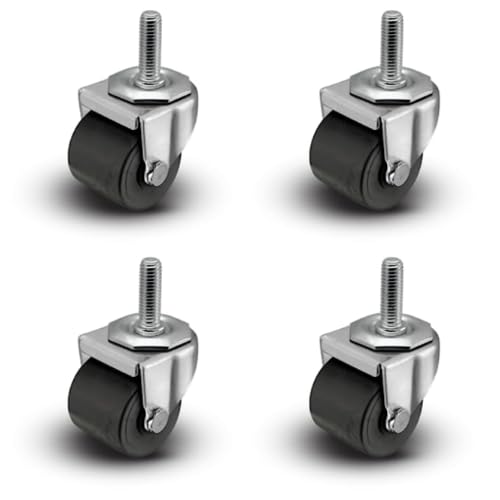 Shepard | 2" Low Profile Swivel Stem Caster - Polyolefin Log Wheel ...