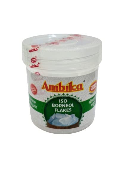 Ambika Bhimseni Camphor/Pacha Karpooram 50g Jar, Pack of 1 : Amazon.in ...
