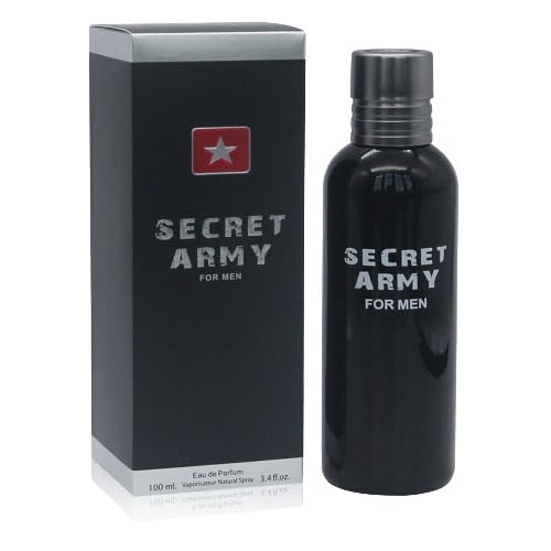 Amazon.com : Secret Army Cologne for Men Eau de Parfum 3.4 fl. oz Woody ...