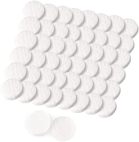 Amazon.com: BOSMIOW 50 PCS White Essential Oil Refill Pads,0.63 Inch ...