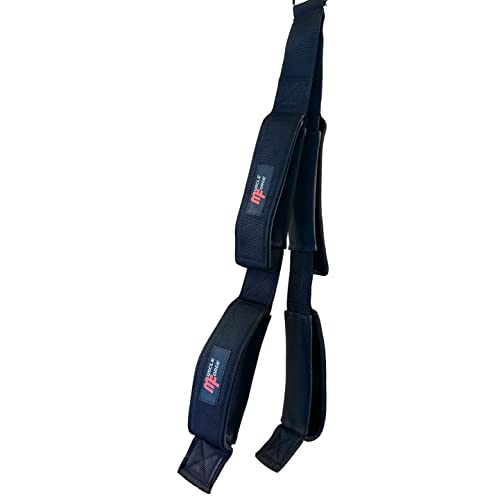 MuscleForge Ergonomic triceps rope with two handles for pulley ...