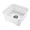 Minky Washing Up Bowl with Sink Plug Strainer, Sink Strainer, Square ...