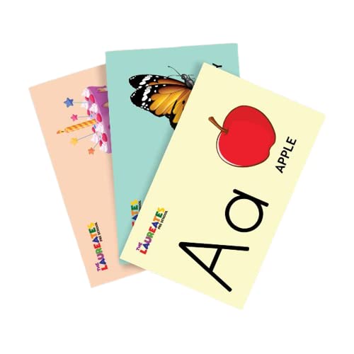 Buy Alphabet and Numbers Flashcard - Set of 46 Flashcards for Age 18 ...