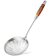 Amazon.com: Skimmer Slotted Spoon -17in Pasta Spider Strainer Skimmer ...