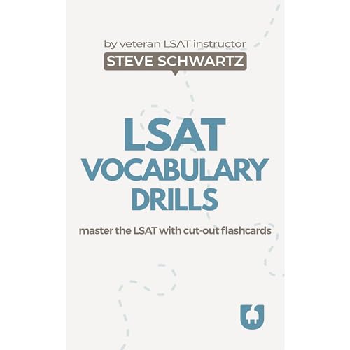 Amazon.com: LSAT Vocabulary Drills: master the LSAT with cut-out ...