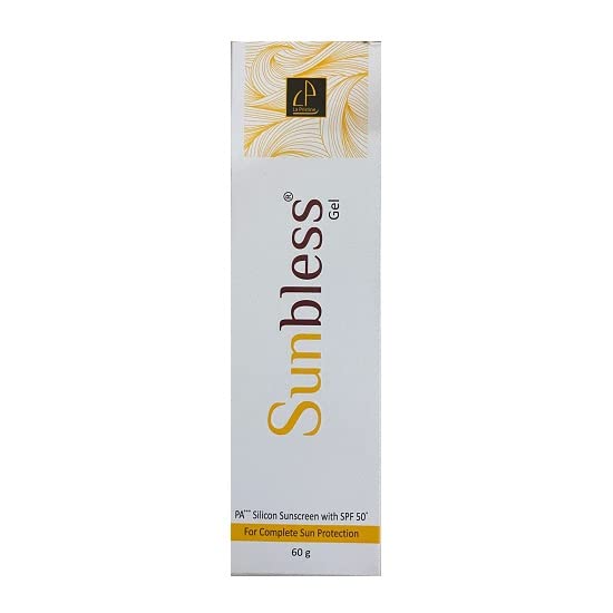Sunbless Silicon Sunscreen Gel (SPF-50+) (PA+++) (60 gm) : Amazon.in ...