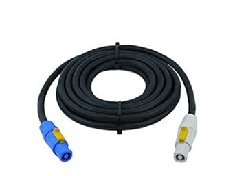 NWP Power Link Cable 5m powerCON 20A (grey) to powerCON 20A (blue ...