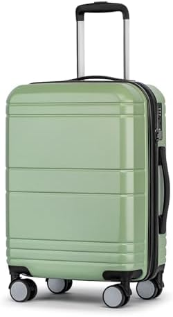 Amazon.com | KYME Carry On Luggage 22x14x9 Airline Approved,Hardshell ...