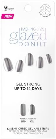 Amazon.com: Dashing Diva Glaze Nail Strips - Coral Crush | Works with ...