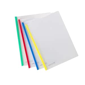 Worldone Slider Grip Binder File, 0.3mm PP Sheet, Hold Up to 30-35 ...