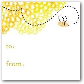 Amazon.com : Gift Tags - Bumble Buzz Custom Gift Tag Stickers : Gift ...