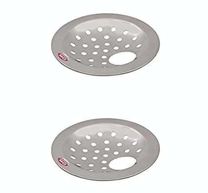 Stainless Steel wash besan Hole jalli/Drain Water jalli 2 pcs Set ...