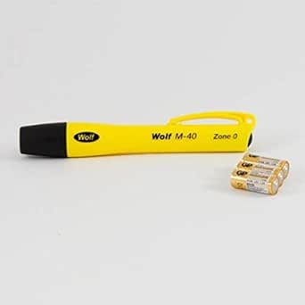 Wolf M-40 ATEX Zone 0 Intrinsically Safe Mini LED Safety Pocket Torch ...