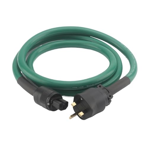 2328 Copper-Plated Silver Mixed Audio Amplifier UK Power Cord HiFi ...