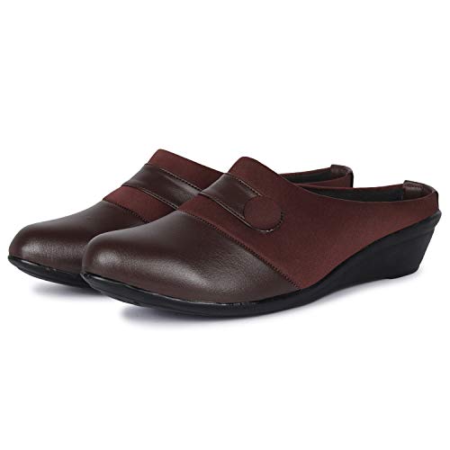 Buy FASHIMO Office Formal Bellies for Women's and Girls 227 Brown at ...