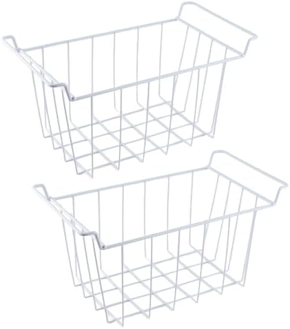 Amazon.com: Freezer Organizer Bins, 2Pcs Deep Freezer Refrigerator ...