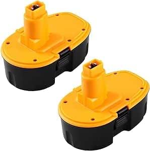 2-Pack 4.5Ah 18V DC9096 DC9098 Replacement for Dewalt 18V XRP Battery ...