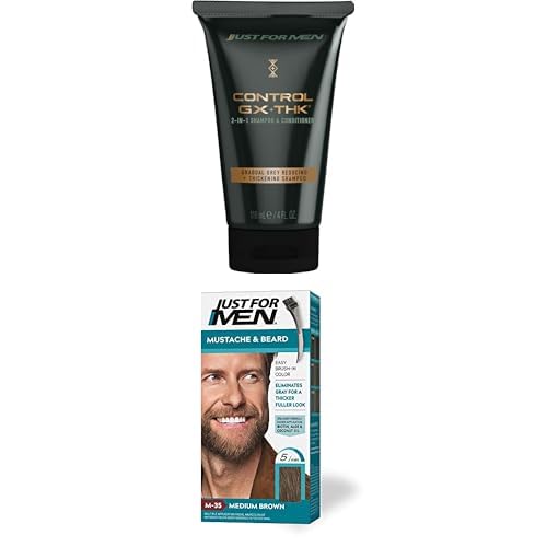 Amazon.com : Just for Men Control GX + THK Grey Reducing and Thickening ...
