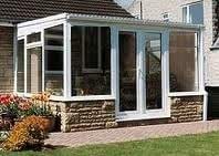 Amazon.com: Conservatory 3x3m white upvc, lean-to