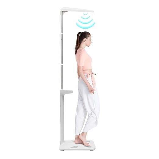 Amazon.com: Professional Digital Physicians Scale, 440lbs/200kg 80-195CM Height and Weight Scale ...