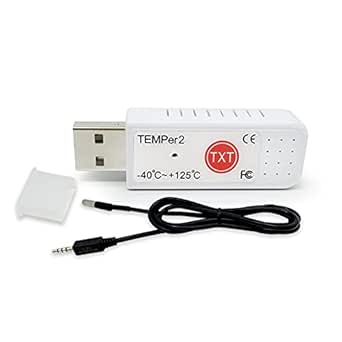 PCsensor Double Sensor Computer USB Thermometer Data Logger Free PC ...