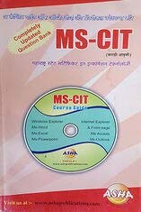 Amazon.in: Buy MS-CIT (Marathi) Book Online at Low Prices in India | MS ...