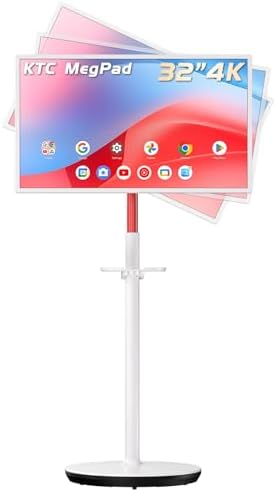 Amazon.com: 27 Inch Portable Touchscreen Monitor | Rolling Monitor on ...