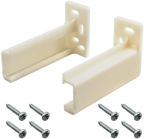 Drawer Track Back Plate Compatible with Prime-Line R 7265, 3/8 in. x 1 ...