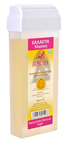Amazon.com : Simoun Roll-on Classic Natural Hair Removal Sugar 100ml ...