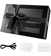 Amazon.com: PACKQUEEN Large White Gift Box with Window, 13.5x9x4.1 ...