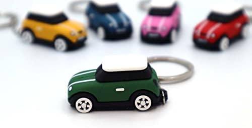 Keychain with MINI Cooper(Silicone Model), 3D OM, Stylish Cute Adorable ...