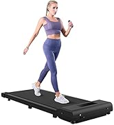 Dskeuzeew Treadmills for Home, Ultra Slim Walking Running Machine with ...