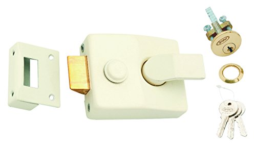 Spider Steel Super Night Latch Pin Cylindrical 3 Brass Normal Keys with ...