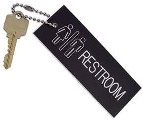 Amazon.com: ADA Approved Small Restroom Key Tag : Industrial & Scientific