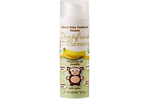 Buy Azeta bio Organic Baby Toothpaste Banana Flavor, 50ml Online at Low ...