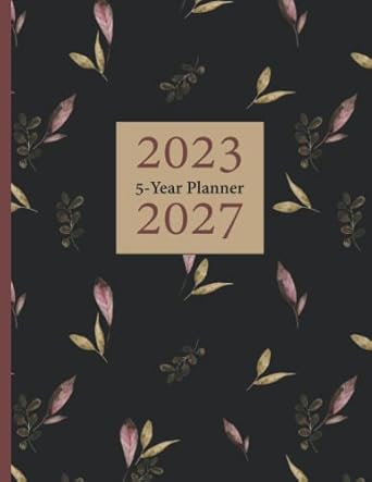 5-Year Planner 2023-2027: Monthly planner for 5 years (2023-2027 ...