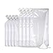 Amazon.com | OHMAXHO Alcohol Pouches for Liquor,Reusable Drink Pouches ...