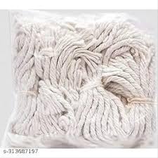 BNsons Lamp Wicks Vilakku Thiri Nool Thiri Cotton Lint Wick (White) - Pack of 54 Bundles for ...