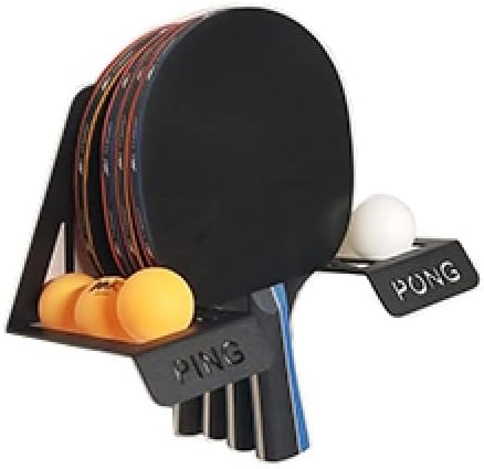 Rhino Rack Elite Ping Pong & Table Tennis Storage Rack, Heavy Duty 100% ...