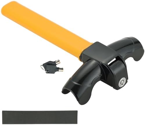 Amazon.com: weyleity Universal Car Steering Wheel Lock | Heavy Duty ...