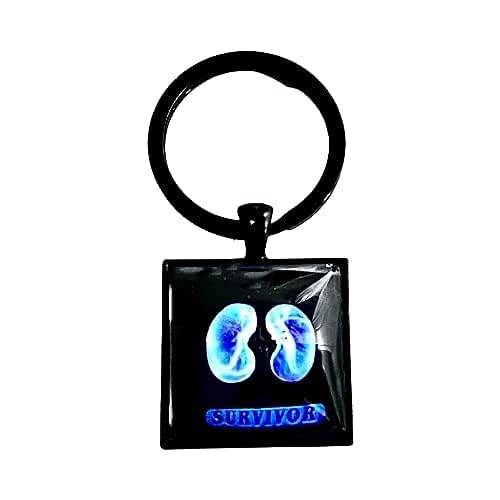 Amazon.com: Resin Electric Blue Heart, Kidney, Liver, Lung Square Disk ...
