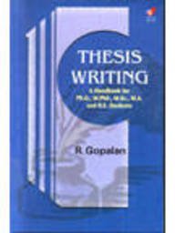 Amazon.in: Buy Thesis Writing Book Online at Low Prices in India ...
