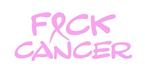FK Cancer Decal Vinyl Sticker|Cars Trucks Vans Walls Laptop| Pink |7.5 ...